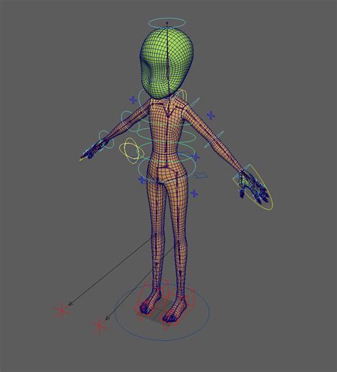 Exporting Rigged Model For Blender Rmaya