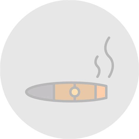 Cigar Vector Icon Design 21244087 Vector Art At Vecteezy