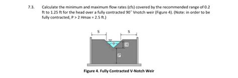 Solved 7 3 Calculate The Minimum And Maximum Flow Rates Chegg Com