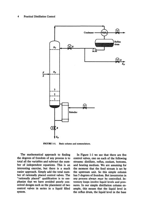 Practical Distillation Control Pdf Chemistry Science