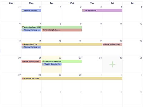 Capable Calendar For Confluence
