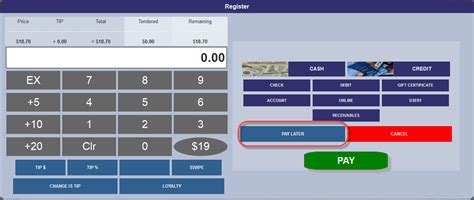 Troubleshooting Pay Later Button Thrive Pos Customer Learning Center 80