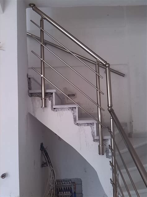 Καγκελα Inox εσωτερικη σκαλα Συστήματα Αλουμινίου Δημήτρης Παπαδόπουλος