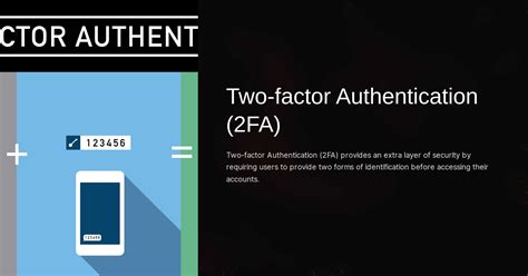 Two Factor Authentication 2fa