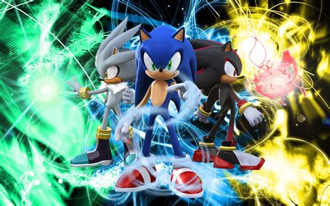 Sonic Shadow And Silver Wallpapers Wallpaper Cave