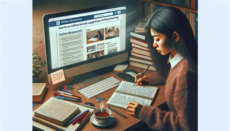 how to use online resources to support your on the job learning