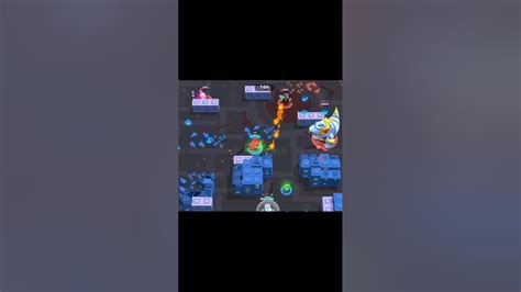 브롤스타즈 고질라시티스매시 콜트로 고질라 괴롭히기 Youtube