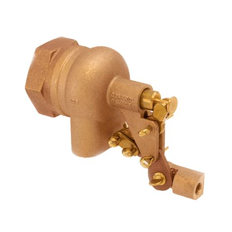 R FIP X Open Discharge Brass Float Valve Dean Bennett Supply