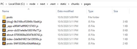 Next Export Not Generating Html Files · Issue 17765 · Vercelnextjs