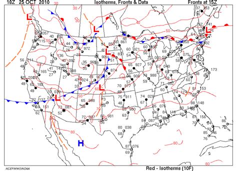 Share The Isotherm Map With An Explanation Of What