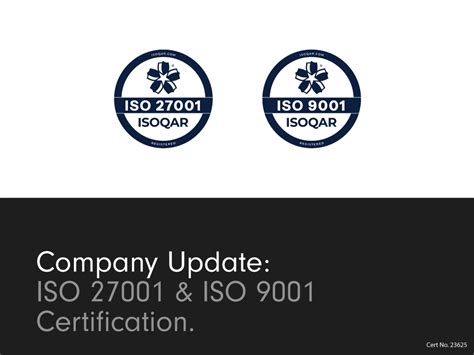 Achieving Iso 27001 And Iso 9001 Balloon One