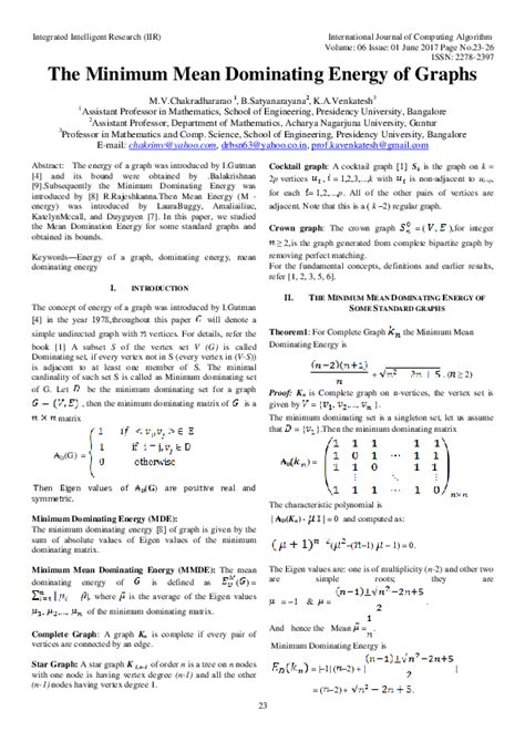 Pdf The Minimum Mean Dominating Energy Of Graphs