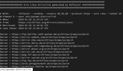 Avoid Pacman Headaches On Arch Linux By Automating Mirror List Updates