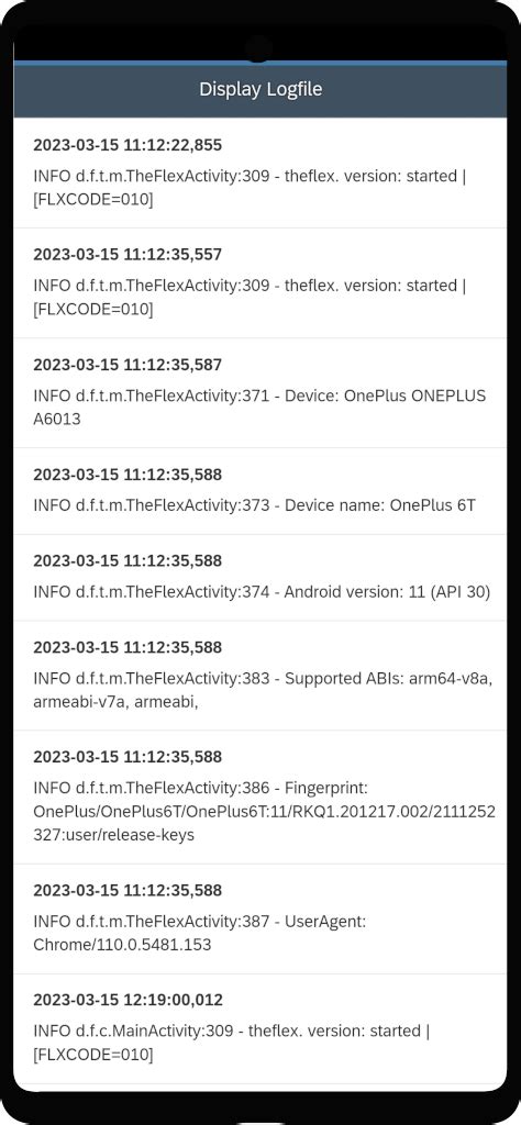 Logging Logs And Errors Theflex Industry Browser