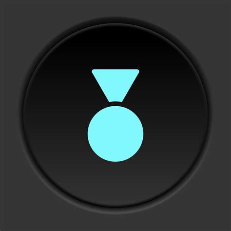 Round Button Icon Medal Prize Button Banner Round Badge Interface For Application