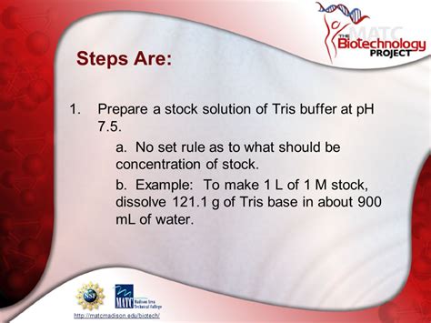 Tris Buffer Recipe Ph 7 5 Bryont Blog