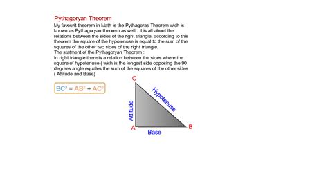 Solution Pythagoryan Theorem Studypool