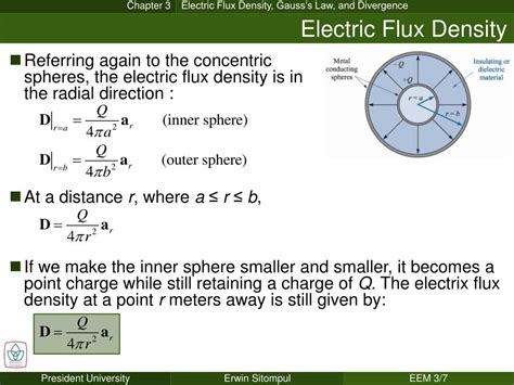 Ppt Chapter 3 Electric Flux Density Gausss Law And Divergence