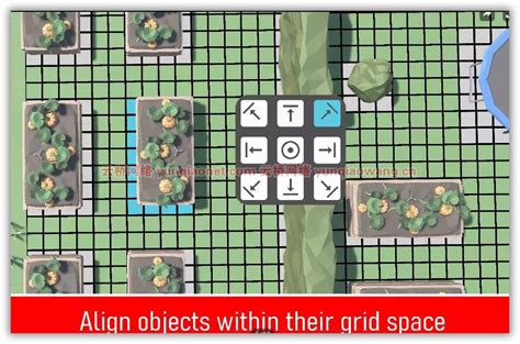 Unity资产 Grid Placement System 网格放置系统云桥网络