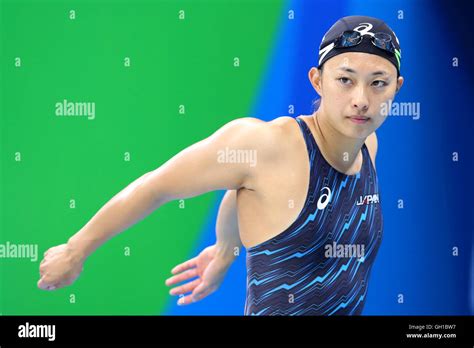 Satomi Suzuki JPN AUGUST Swimming Training Session At Olympic Aquatics Stadium