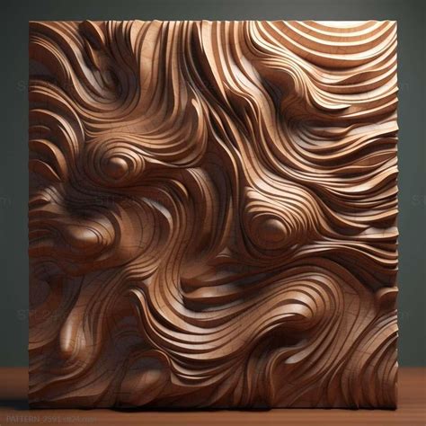 Patterns And Decorations Stl Gradient 3 Pattern 2591 3d Stl Model