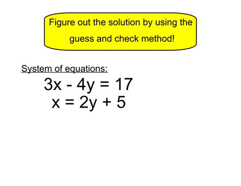 Alg1 82 Substitution Method Pdf