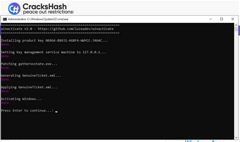 Winactivate V2 0 Windows Hwid Kms38 Activation Script Crackshash