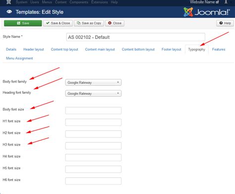 Joomla Template Editor As Blog