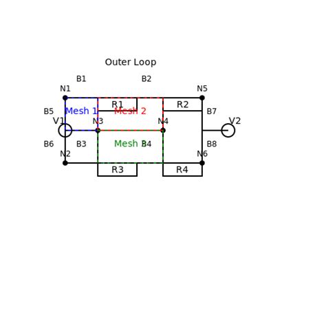 Mesh Current Analysis Tutorials On Electronics Next Electronics