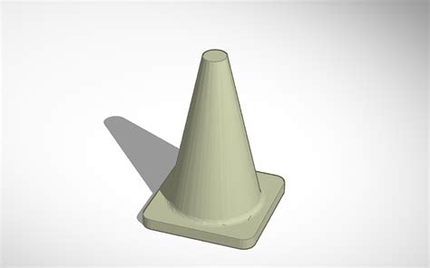 3d Design Cone Tinkercad