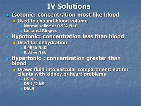 Image Result For Lactated Ringers Similar To Normal Saline Critical Care Nursing Medicine