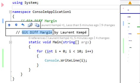Laurent Kempé Git Diff Margin v2 0 released