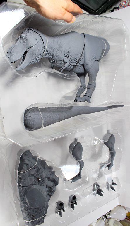 Tyrannosaurus Rex Grey 1 18th Scale Action Figure Welcome To