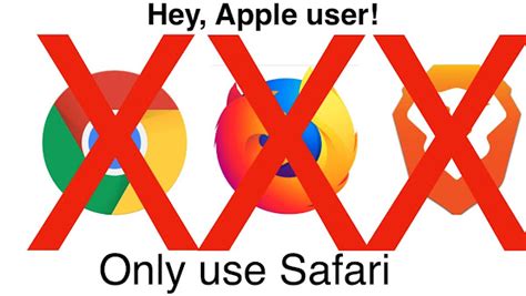 Stop Using Chrome Or Other Web Browsers Use Safari If You Are An Apple User