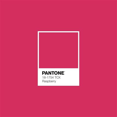 Pantone 18 1754 Tcx Raspberry Color Pantone Color Pantone Colour Palettes Pantone Pink