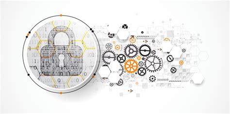 Cyber Security Or Network Protection System Vector Image