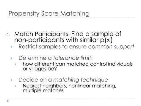PPT Matching Methods Propensity Scores PowerPoint Presentation ID