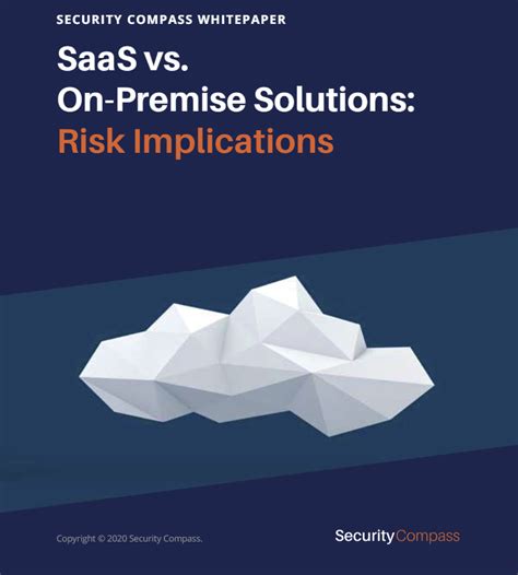 Saas Vs On Premise Solutions Security Compass