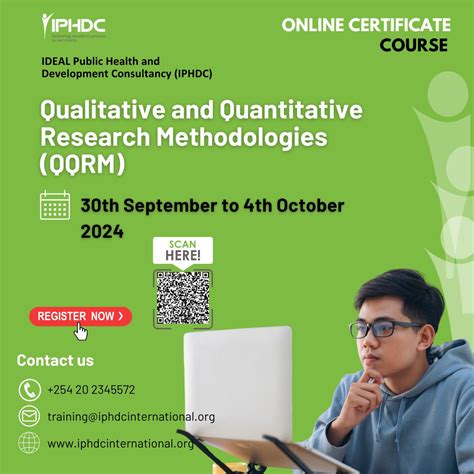 Qualitative And Quantitative Research Methodologies Qqrm Online Certificate Course Date 30th