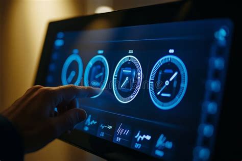 Modern User Interface Dashboard Display Stock Illustration Illustration Of Information