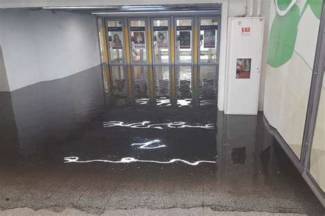 У Києві через зливу станція метро «Героїв Дніпра опинилася у водяному полоні фото відео