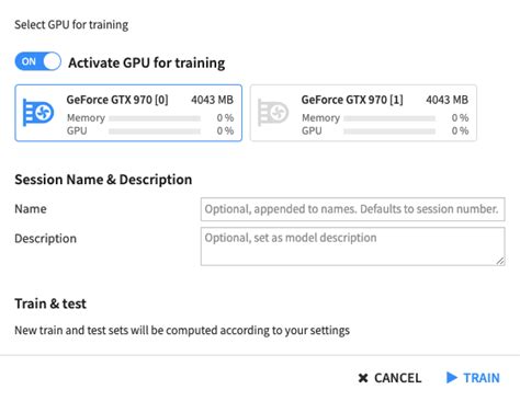 GPU Support Dataiku DSS Documentation