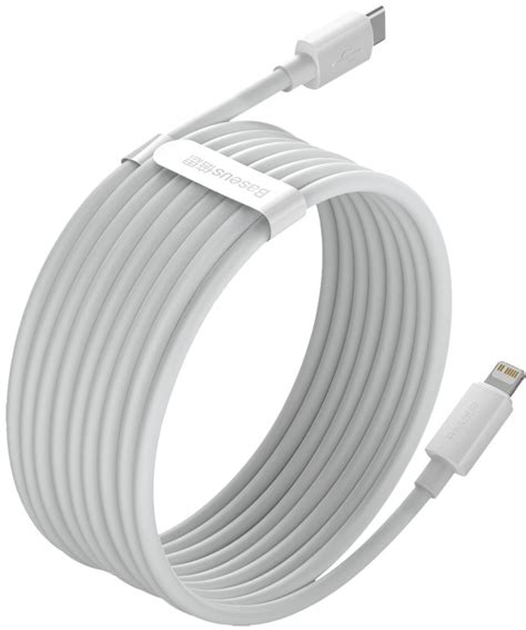 Кабел Baseus Simple Wisdom Usb Type C към Lightning Tzcatlzj 02