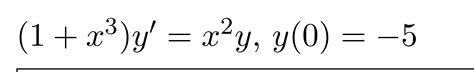 Solved QUESTION 1 For Each Of The Following ODEs Find The Chegg Com