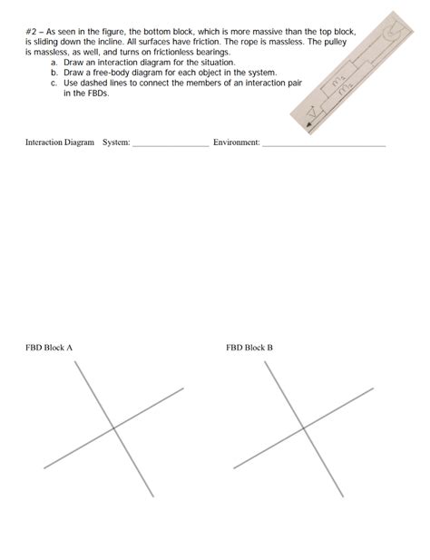 Solved As Seen In The Figure The Bottom Block Which Chegg