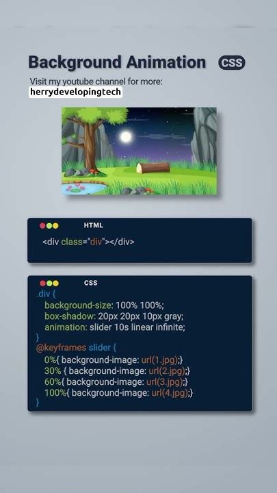 🎨 stunning background animation with css3 🚀💻 shorts shortvideo