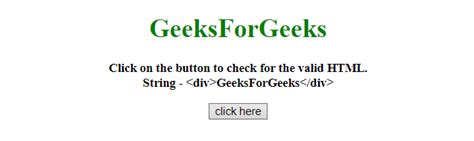 如何使用 Javascript 检查字符串是否为 Html？ 码农参考