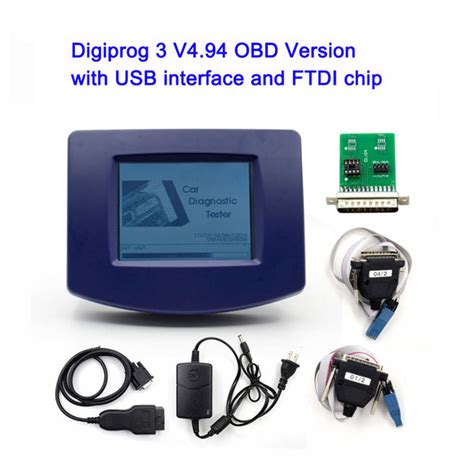 Digiprog 3 V4 94 Odometer Programmer With Obd2 Full Cable And Ftdt Chip Vxdas Official Store