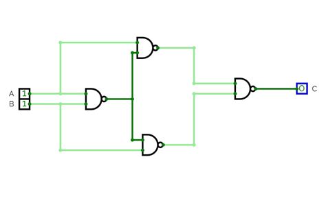 Circuitverse Exor Using Nand Gate