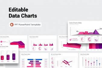 Editable Data Charts PowerPoint Presentation Template Nulivo Market